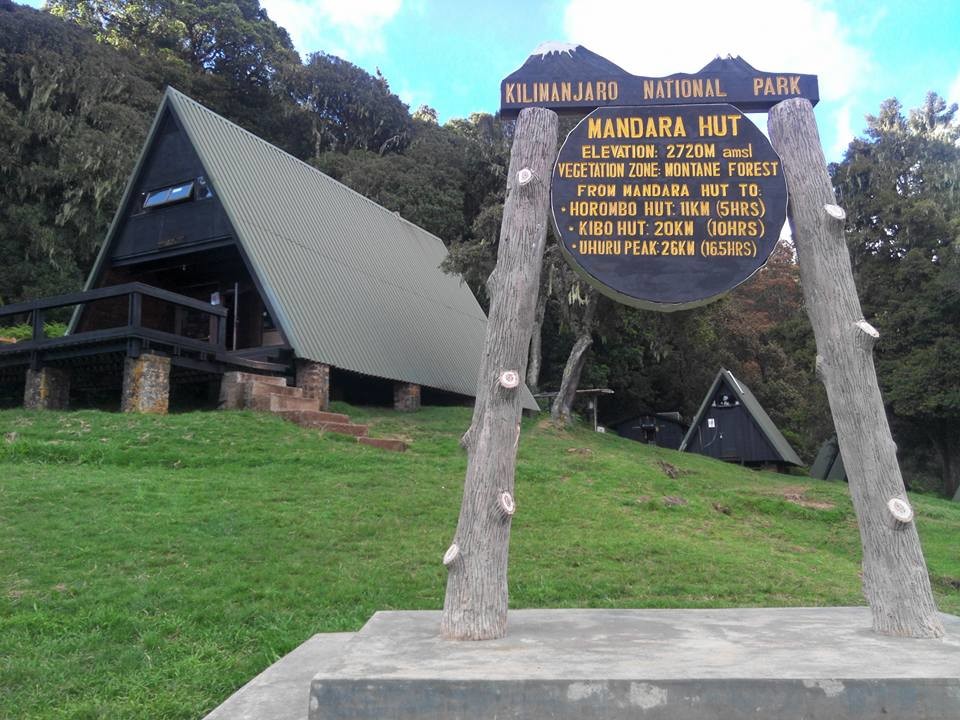 Marangu Route (1/6) | Marangu Gate (1,860 m/6,102 ft) - Mandara Huts ...
