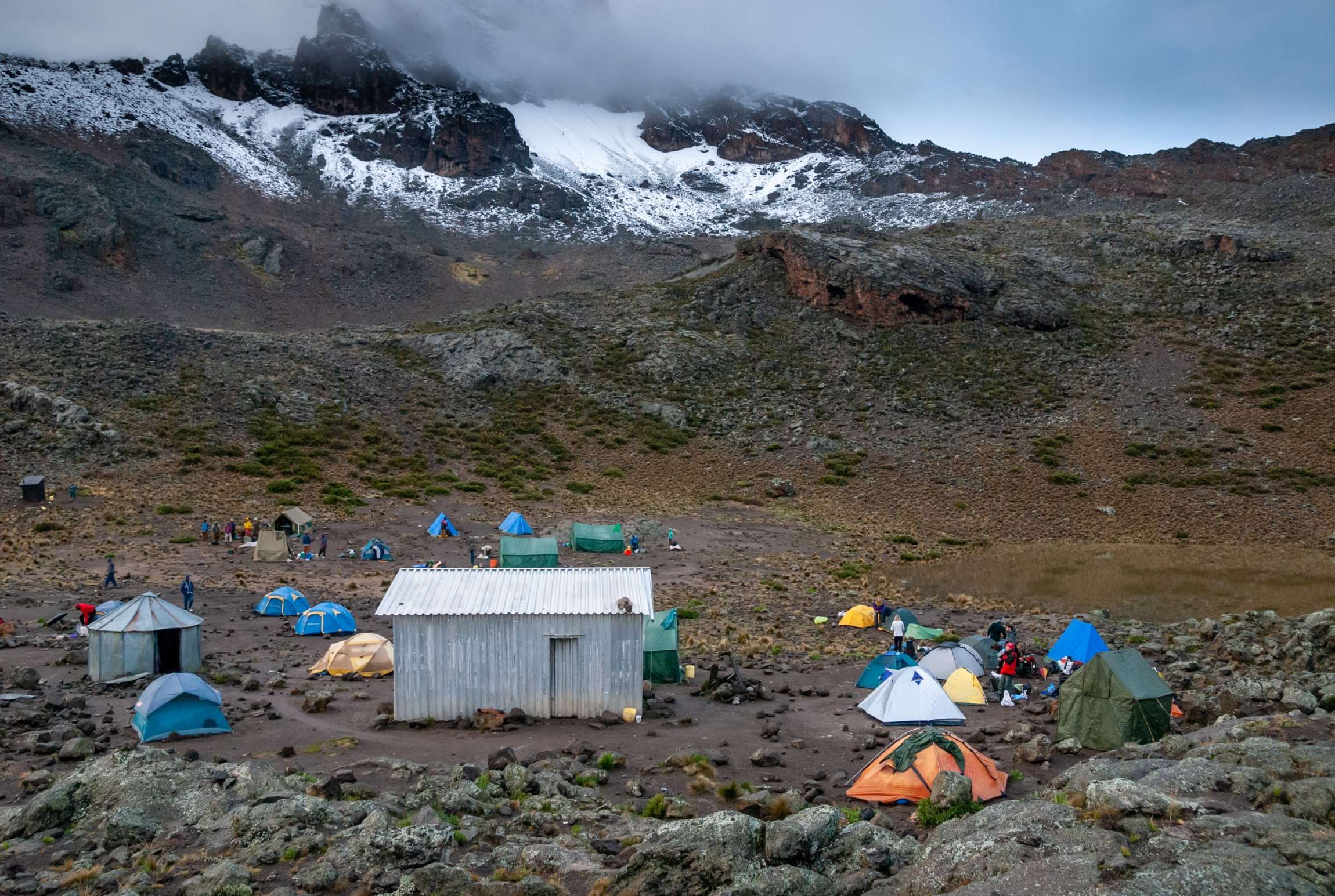 Rongai Route (3/6) | Kikelewa Camp (3,660 m/12,007 ft) - Mawenzi Tarn ...